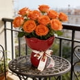 AOMXGD Ceramic Vase Elegant Hand-Tied Bouquet Designs For Moderns Home ...