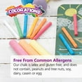 Colorations DustLite Washable Sidewalk Chalk - 50 Pieces - Walmart.com