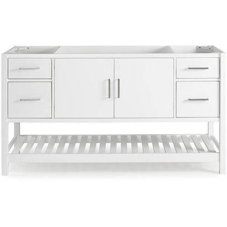 Alaterre AVAN60WHCC 60 in. Harrison Vanity Cabinet | Walmart Canada
