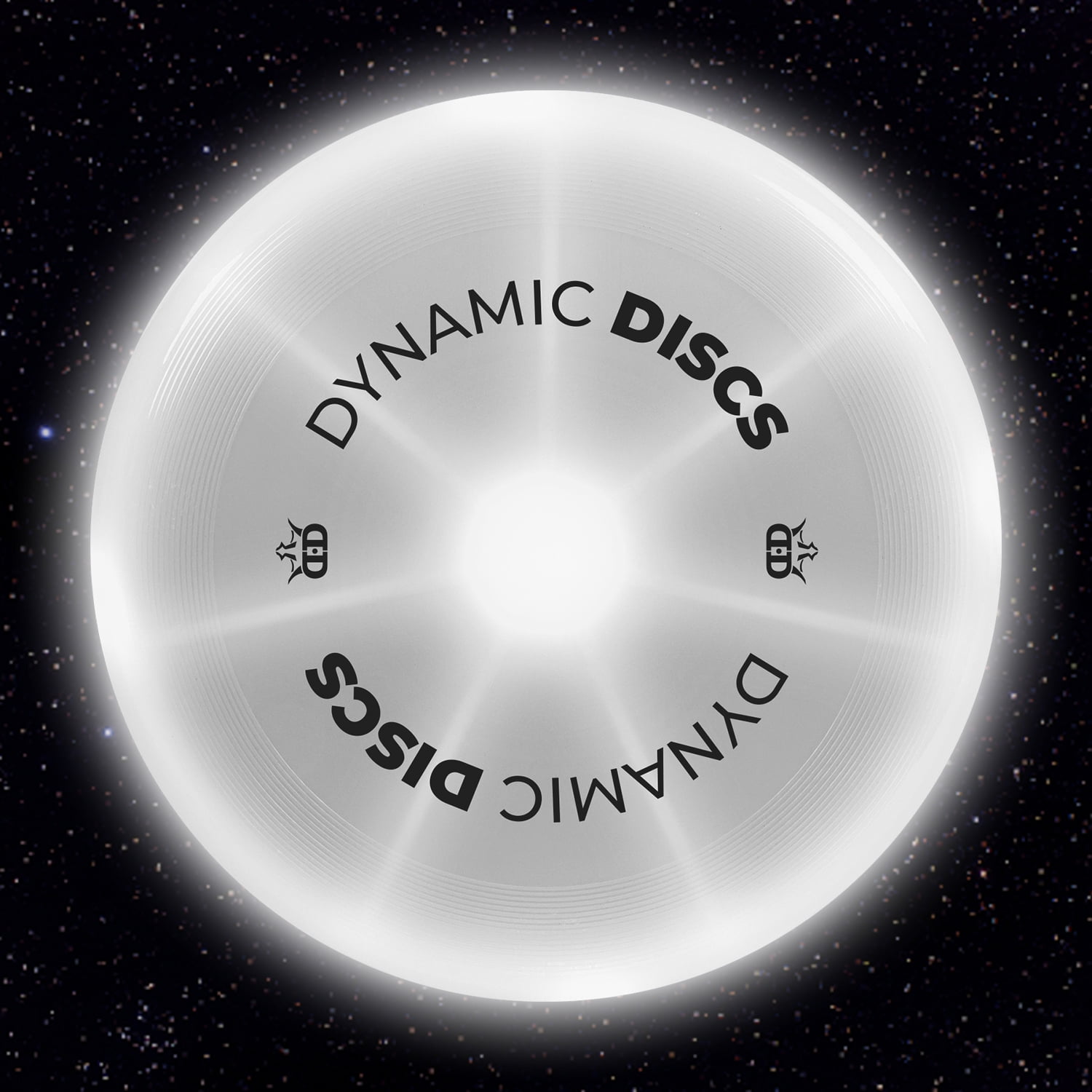 Dynamic Discs Night Glider LED Catch Flying Disc (White) - Walmart.com