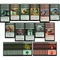 Mono Green Elf Ramp Deck - Huge Creatures - Very Powerful - 60 Card MTG ...