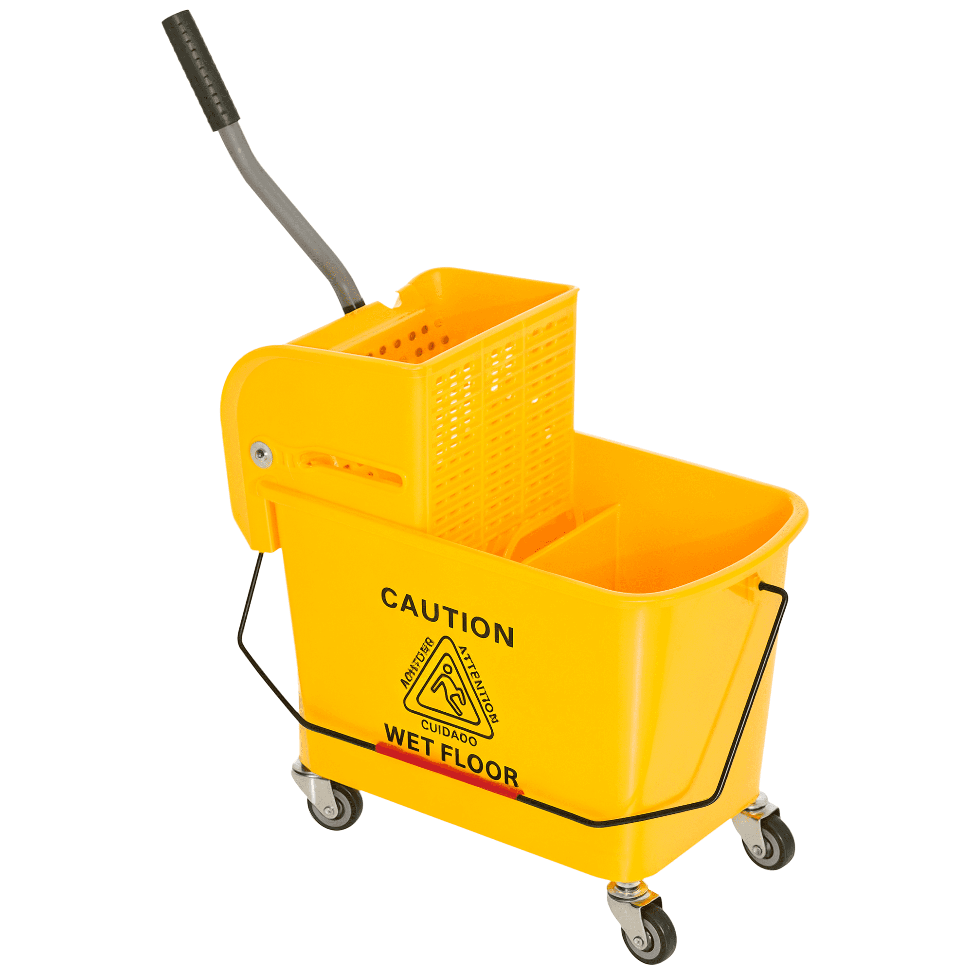 Click here for Homcom Compact Mop Bucket With Wringer On Wheels 5... prices