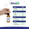 Nutrasal Cerebra GPC Liquid - 2 Fl. Oz. 60mL, 600mg Alpha GPC, Memory & Brain Health Supplement ...