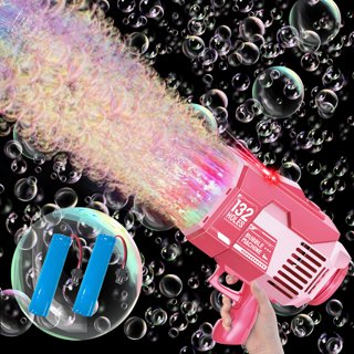 WonderPlay Wonder Bubble Kids Clear Bubble Gun With Lights & Sounds ...
