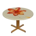 BANET Thanksgiving Tablecloth Round Pumpkin Table Cloth Sunflower ...
