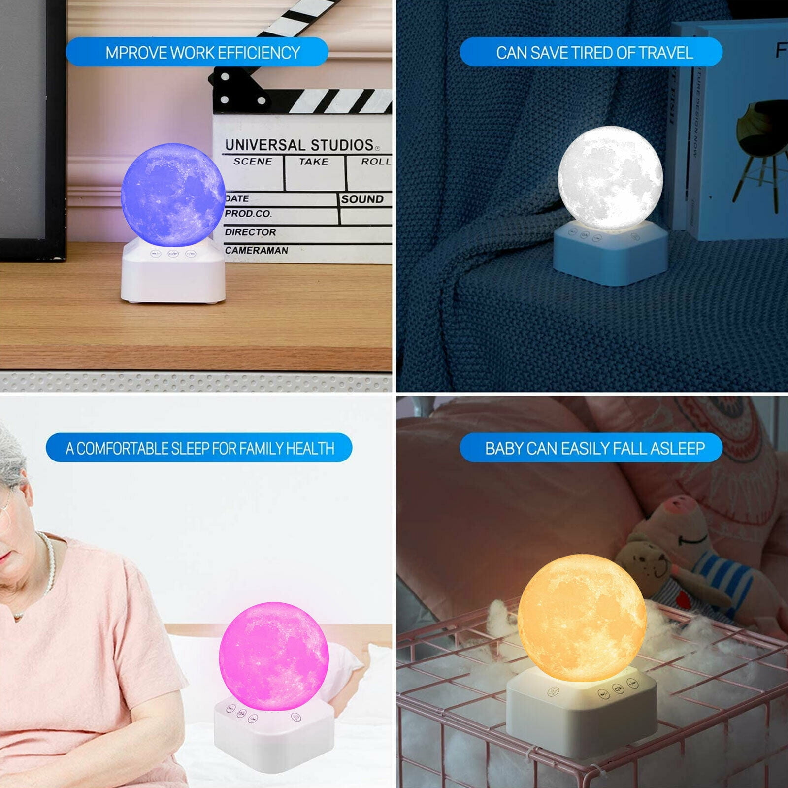 White Noise Nature Sound Machine Sleep Sounds Therapy Relax Sounds