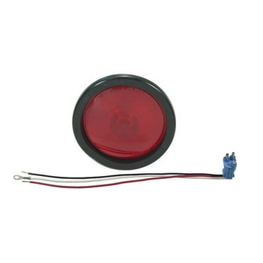 Grote 53122 Stop/Tail/Turn Red Led Oval Kit(53962+92420+67005 ...