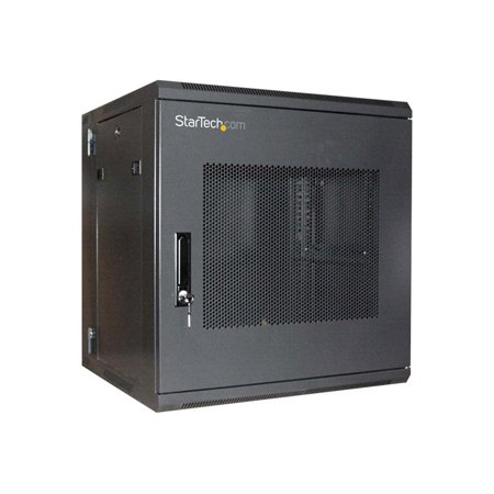 StarTech.com 12U 19in Hinged Wall Mount Server Rack Cabinet w/ Steel ...