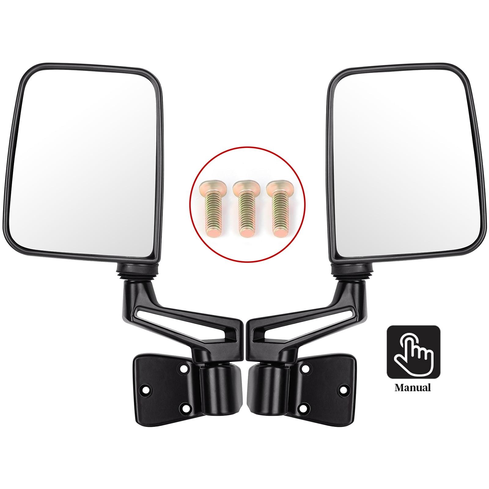 ECCPP Side Mirrors, A Pair of Rear View Mirrors fit 2011-2013 For Dodge ...