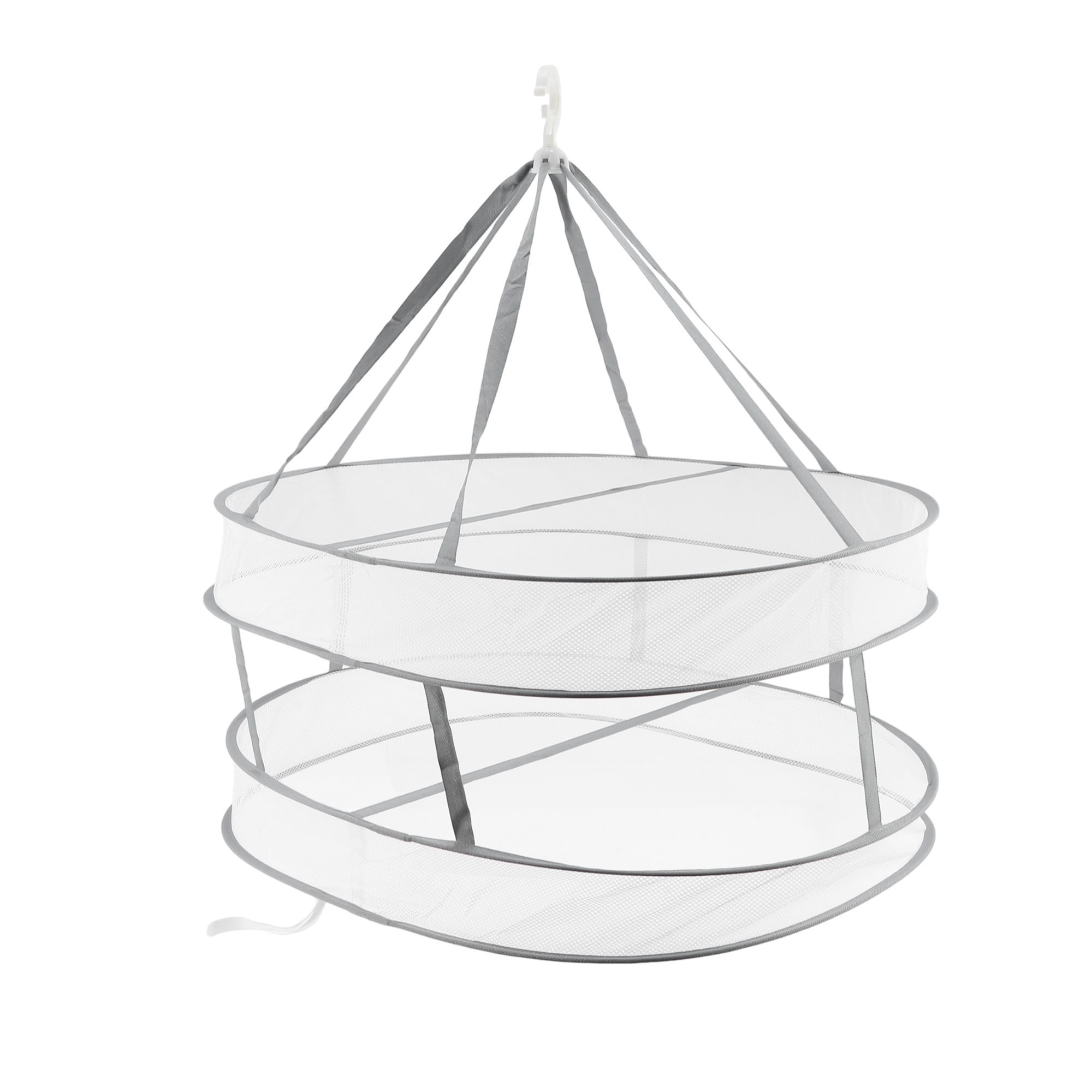 1 Pc Cesta de Secado de Doble Capa con Enclosure para Balcón 30.71"x24 ...