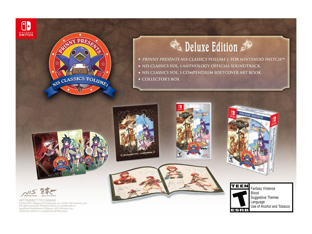 Prinny Presents NIS Classics Volume 1 - Deluxe Edition - Nintendo ...