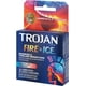 Trojan Fire & Ice Premium Lubricated Latex Condoms, Warming Tingling ...