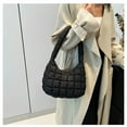 Cloud Puff Mini Shoulder Bag for Women - Lightweight Quilted Tote with ...