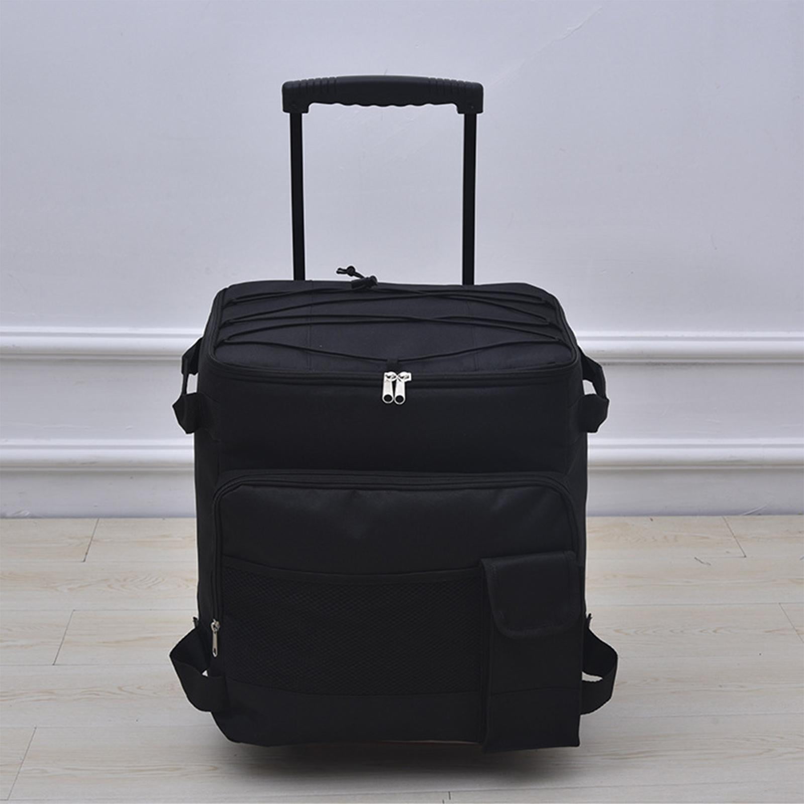 Carrito refrigerador con ruedas Bolsa térmica plegable con ruedas y asa ...