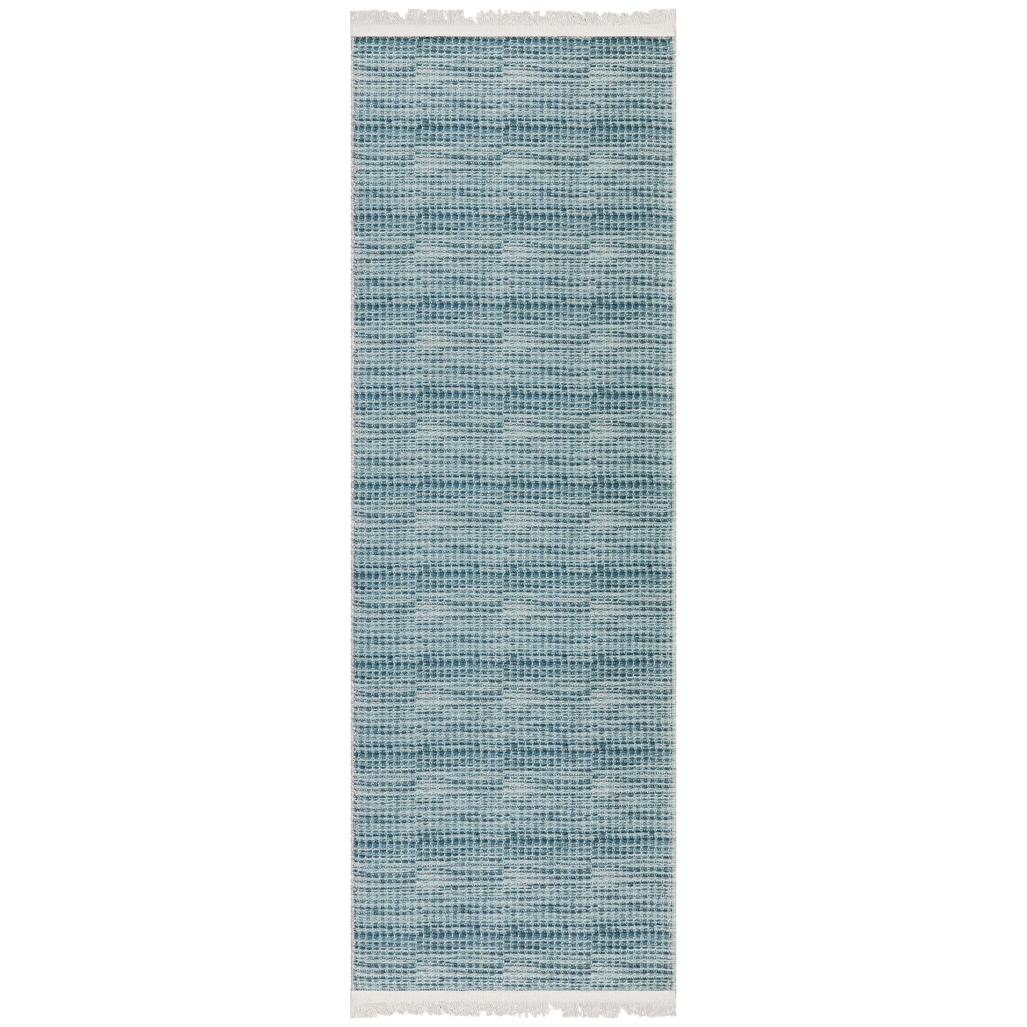 Ottomanson Machine Washable Cotton 2x5 Flatweave Runner Rug for Bedroom ...