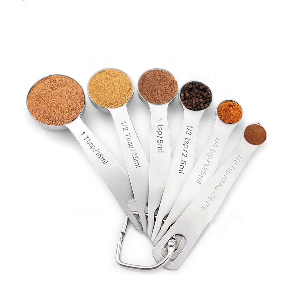 Click here for Flyflise Stainless Steel Measuring Spoons Set For... prices