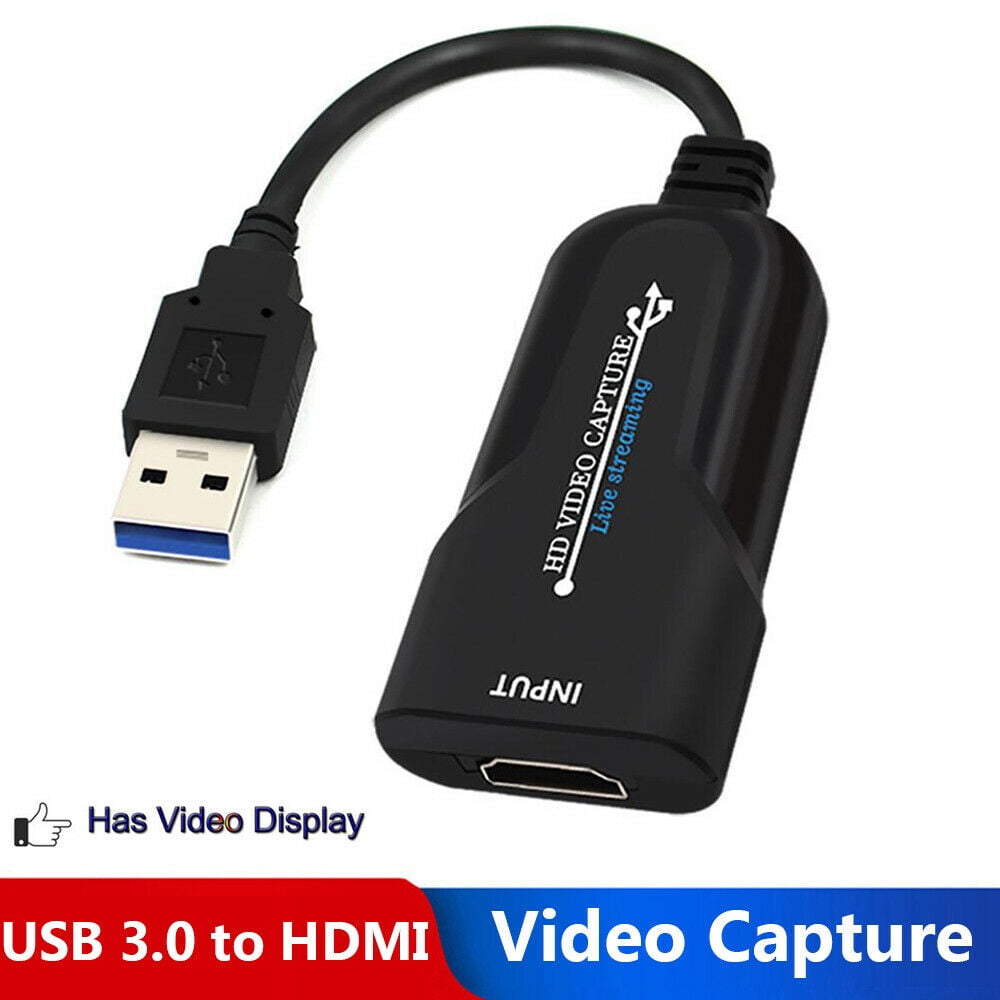 Portable HD USB 3.0 to HDMI 1080P 60fps Monitor Video Capture Card For ...