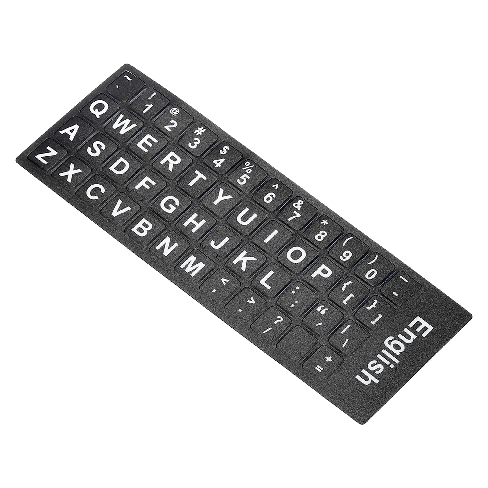Uxcell English Keyboard Stickers Universal Keyboard Cover Frosted ...