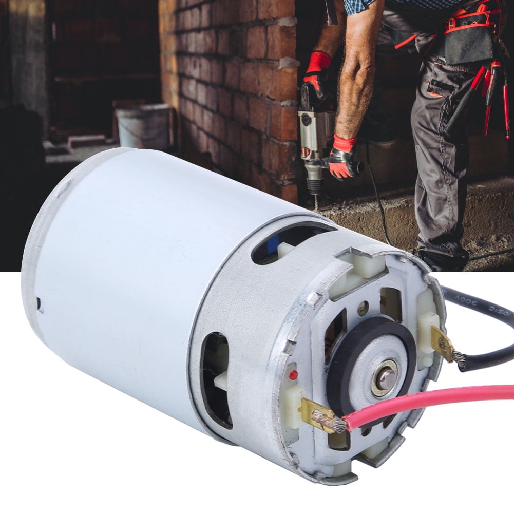 Buy Brrnoo Cordless Drill Motor, Gear Motor, Metal Motor Replacement ...