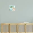 Stupell Industries Green Sea Turtle Floating Underwater Ocean Coral ...