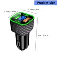 4 Port Super Fast Car Chargers with Digital Display 380W large power ...
