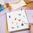1sheet Plastic Stamps for DIY Scrapbooking Photo Album Decorative Cards ...