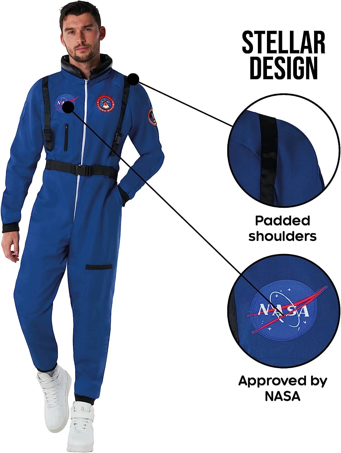 Nasa Jumpsuit Blue