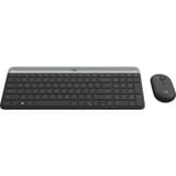 (2 pack) Logitech Slim Wireless Keyboard and Mouse Combo - Low Profile ...