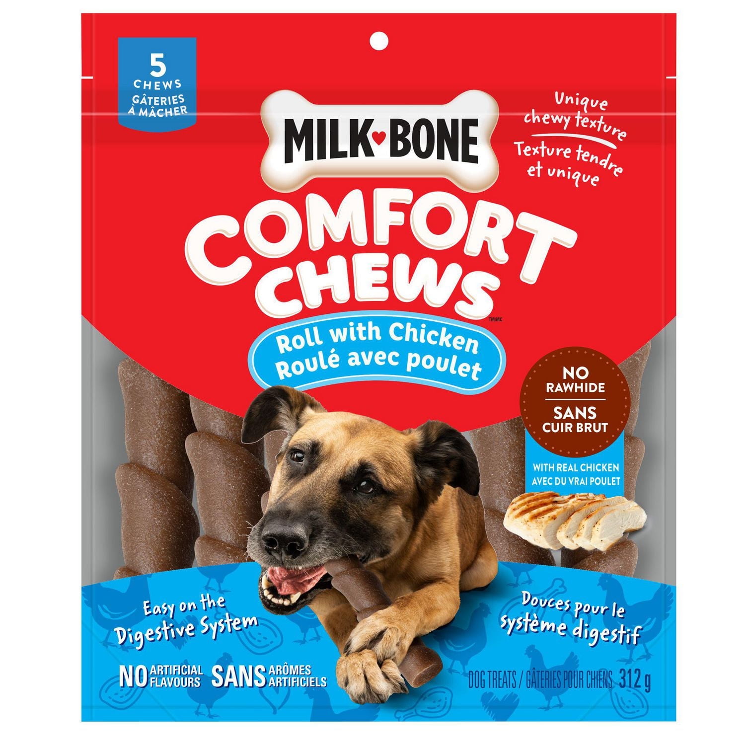 Click here for Milk-Bone Comfort Chews Roll With Chicken  Dog Tre... prices