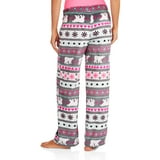Women's Super Minky Plush Pajama Sleep Pant - Walmart.com