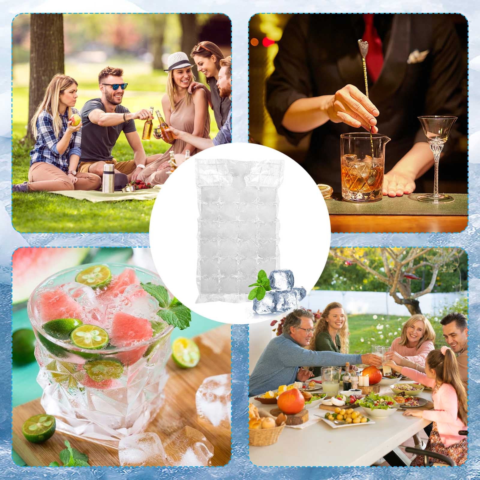 Click here for Chenjiaaa Disposable Bags For Freezer 24 Grids Sel... prices