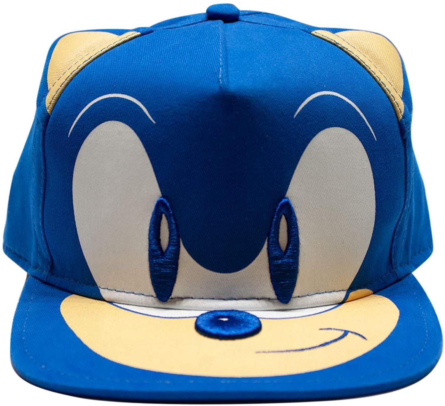 SEGA Sonic The Hedgehog Baseball Hat - Featuring Sonic, Tails, and Knuckles - Official Curved ...