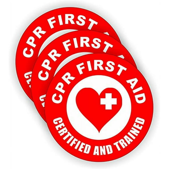 First Aid Sticker