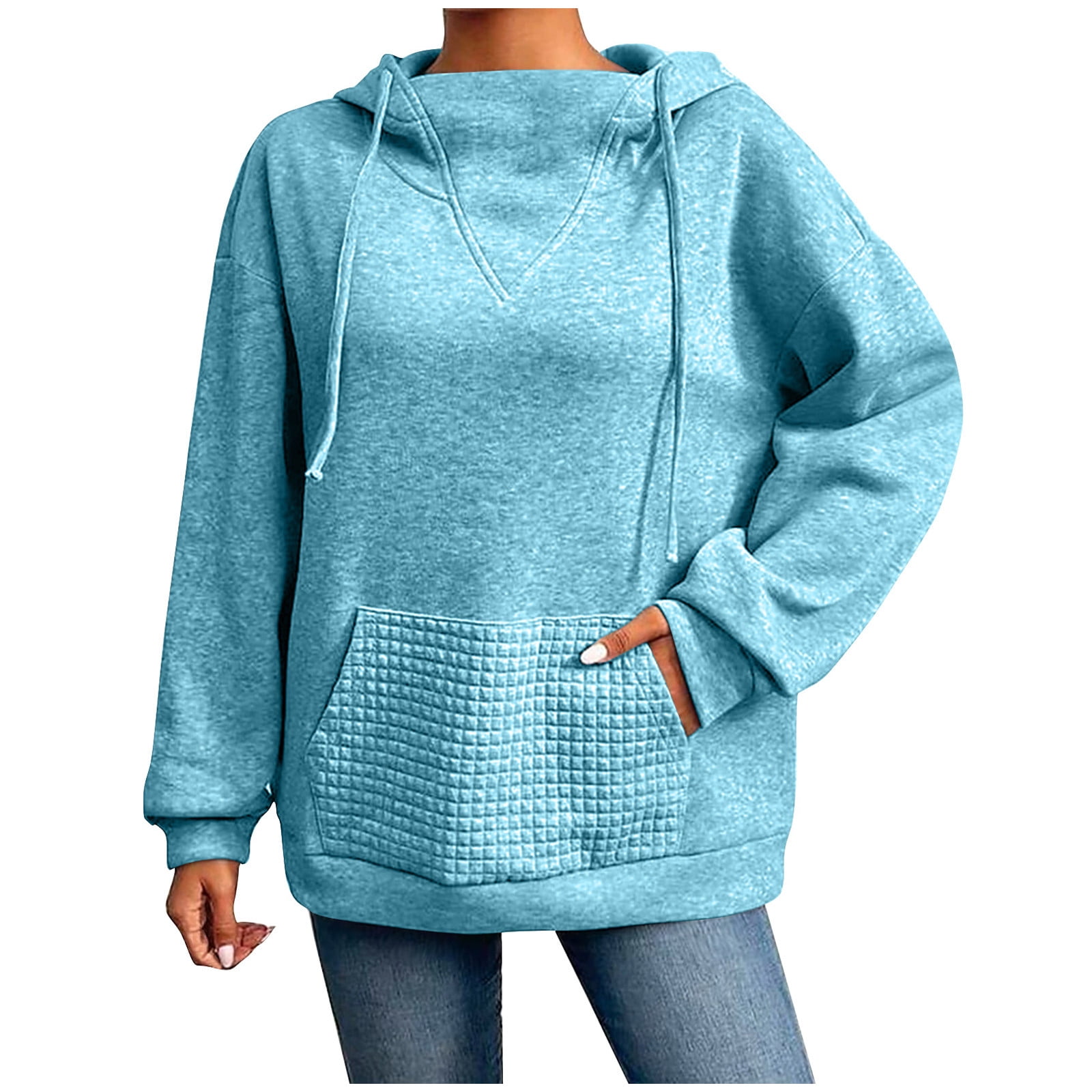 Click here for Yuyuzo Hoodies For Women Long Sleeve Drawstring Ca... prices