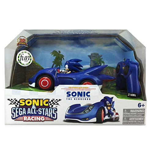 Coche a control remoto NKOK Sonic y Sega All Stars Racing - Sonic The ...