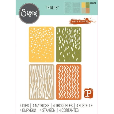 Sizzix Thinlits Die Set 14PK Corners & Labels by Courtney Chilson - Walmart.com