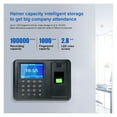 Biometric Fingerprint Attendance Machine 2.8 USB Finger Scanner ...