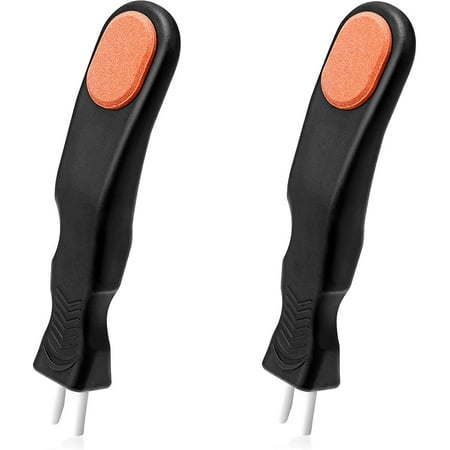 2 Pieces Ice Skate Sharpener Skate Skating Edge Blades Sharpener Hand ...