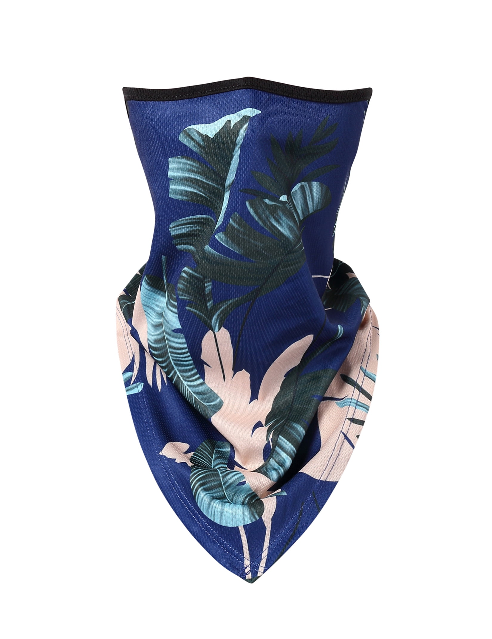 Mounchain Face Bandana Breathable Neck Gaiter with Ear Loops Printed ...