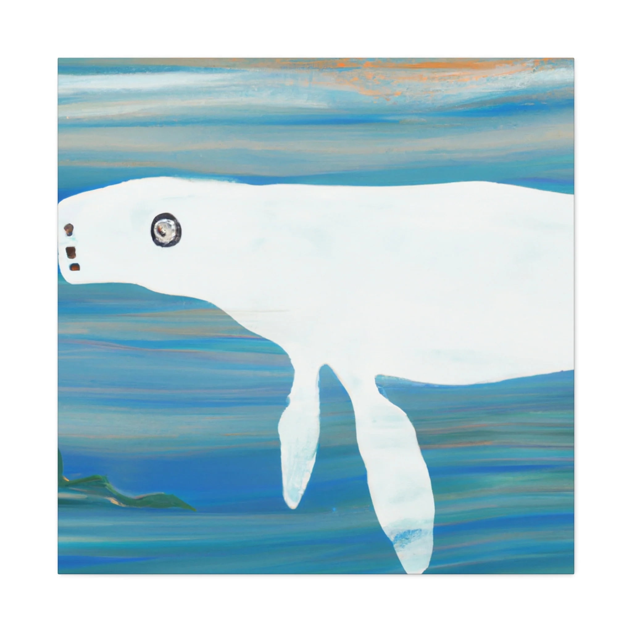 Narwhals of Abstraction - Canvas - Walmart.com