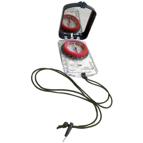 Alpine Mountain Gear Map Compass with Adjustable Declination - Walmart.com