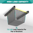 Ceiling Storage Rack, Heavy Duty Overhead Garage Storage Rack ...