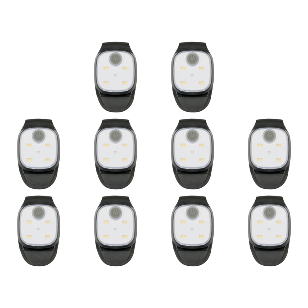 LED Clip Headlamp USB Recargable Running Clip Light Safety para Camping ...