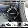 Scissor Jack for Cars - 2 Ton Car Jack with 3.9" to 15.2" Lifting Range ...