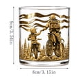Motocross Whiskey Glass, Personalized Dirt Bike Tumbler for Men ...