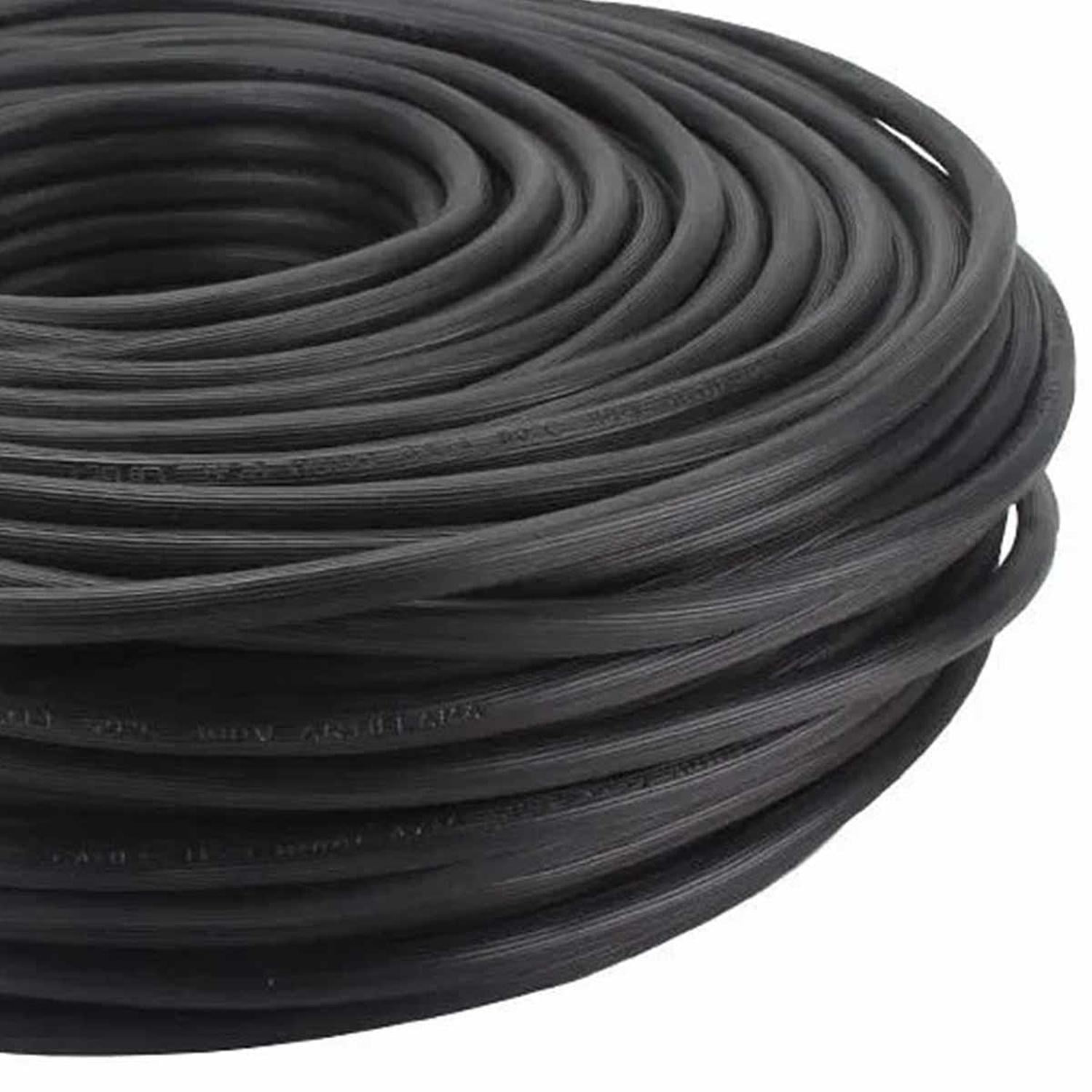 Cable Uso Rudo St 4X16 Negro 100% Cobre 600V 10 25 50 y 100M | Walmart ...