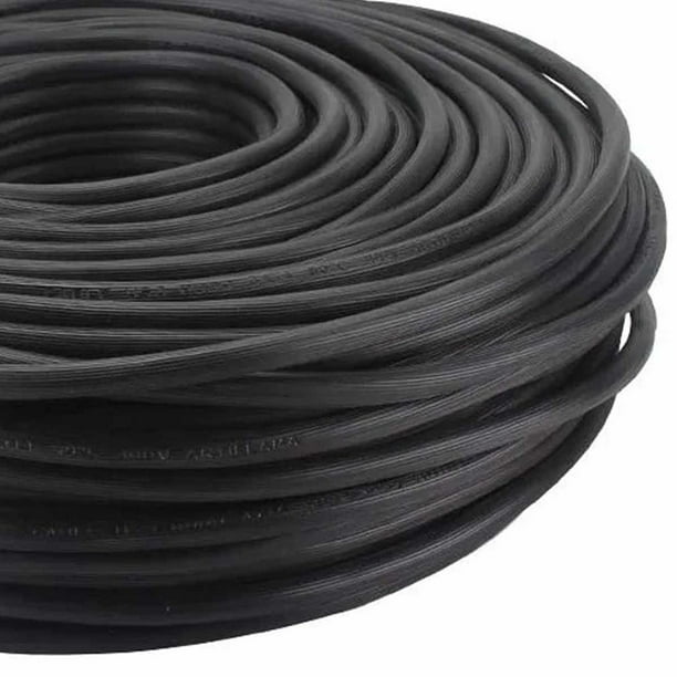 Cable Uso Rudo St 3X12 Negro 100% Cobre 600V 10 25 50 y 100M | Walmart ...