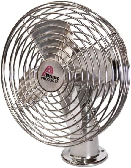 12 Volt Chrome RV 12v Fan Metal RV Cab Fan (2 Speed Settings) - Walmart.com