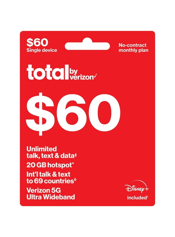 Total by Verizon Prepaid Plans in Total by Verizon - Walmart.com