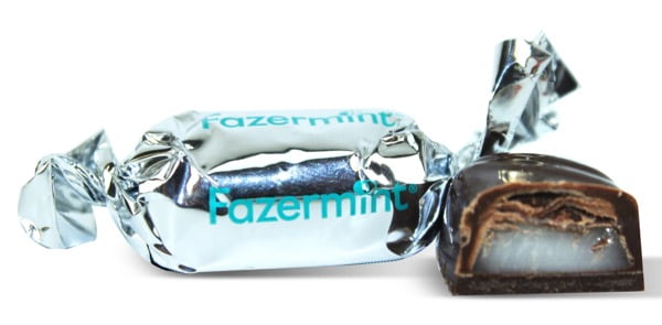 Fazer, Fazermint Dark Chocolate w/ Fresh Mint Center (1.250 Lbs ...
